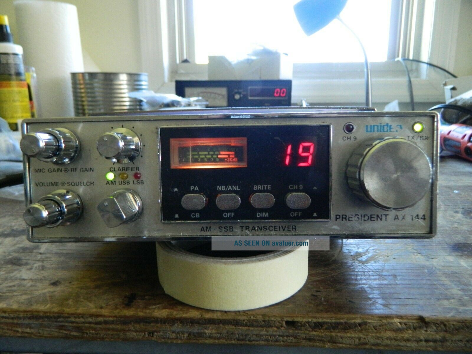 CB RADIO UNIDEN PRESIDENT AX - 144 VERY RARE VERY LOUD ALL | #58353156