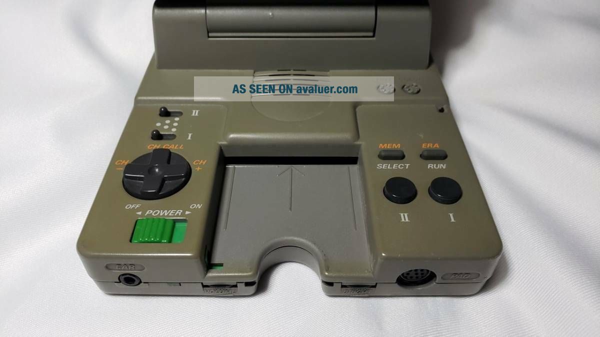 NEC PC Engine LT PI - TG9 RARE VERY LOW SERIAL | #58354802