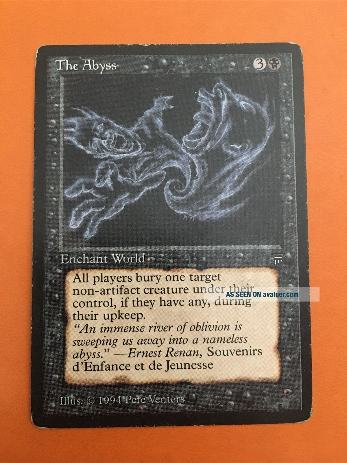 MTG Magic The Gathering Legends English The Abyss Reserve List Rare ...