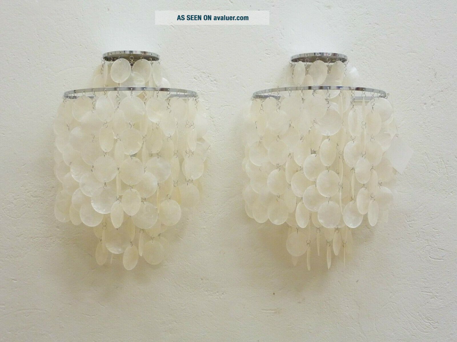 Rare Vintage Pair VERNER PANTON FUN 2 WM Wall Lamps For J LUBER | #58399111