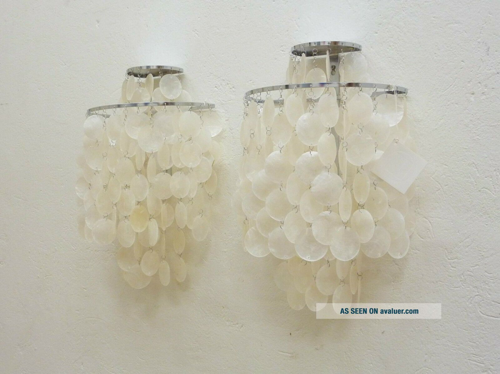 Rare Vintage Pair VERNER PANTON FUN 2 WM Wall Lamps For J LUBER | #58399111