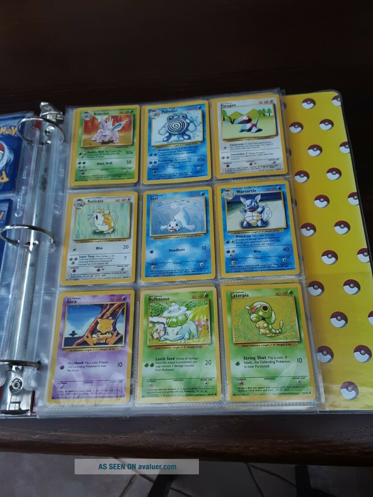 Nearly Complete Base Set Pokemon Cards Charzard LP, Most Of The Rare ...