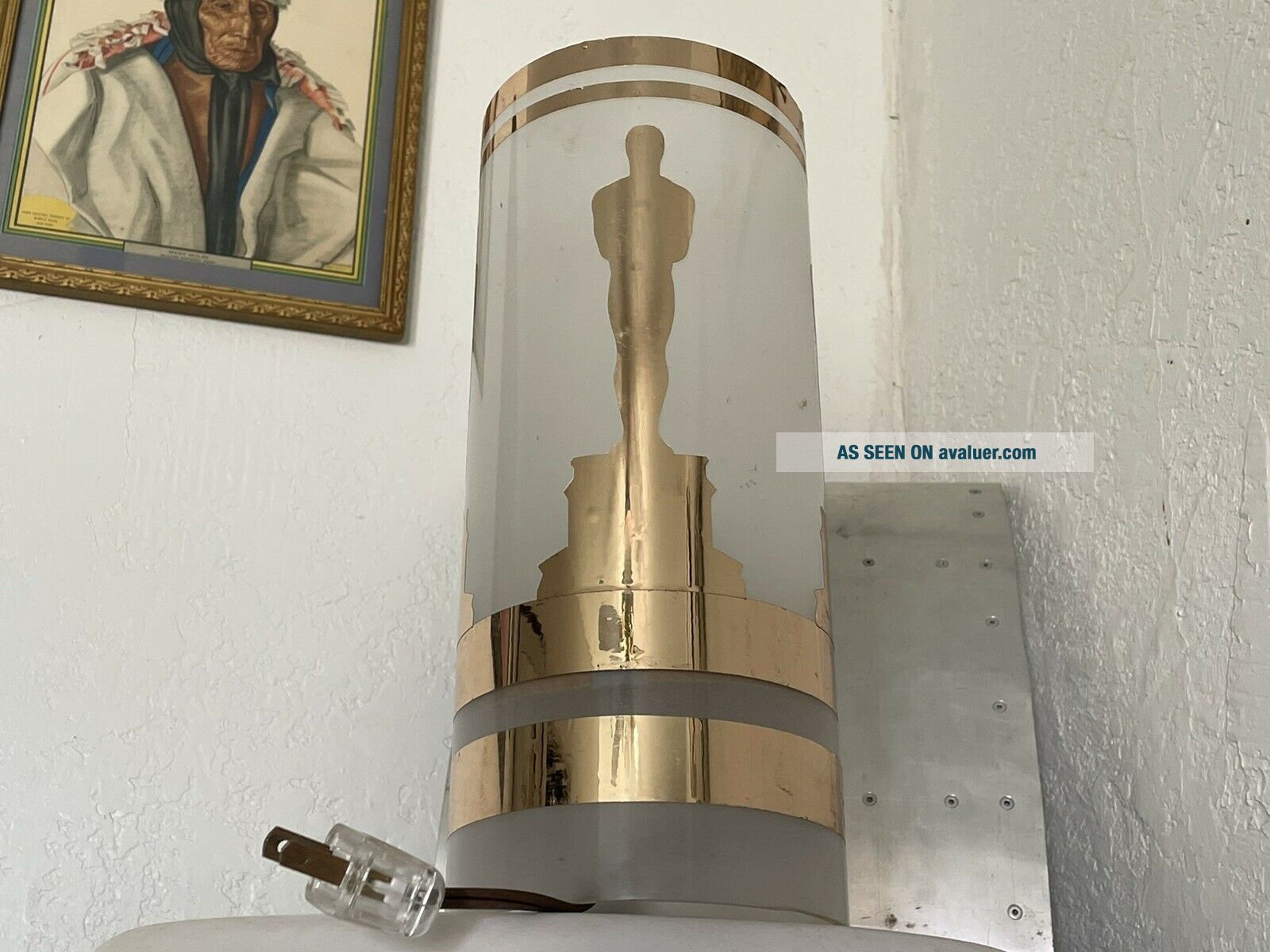 RARE Vintage & Motion Picture Academy Grand Dinner Oscar Table Lamp ...