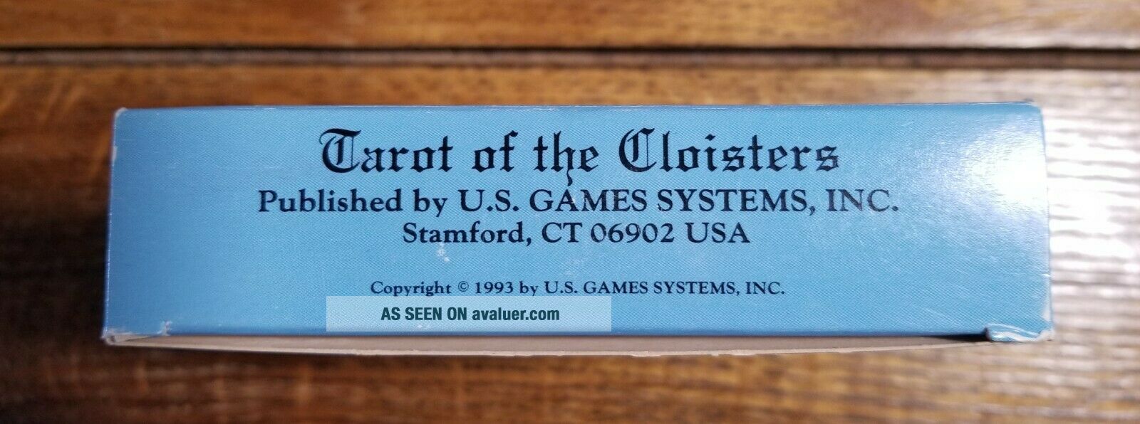 Tarot Of The Cloisters OOP RARE HTF Deck 1993 Vintage Cards Stained ...