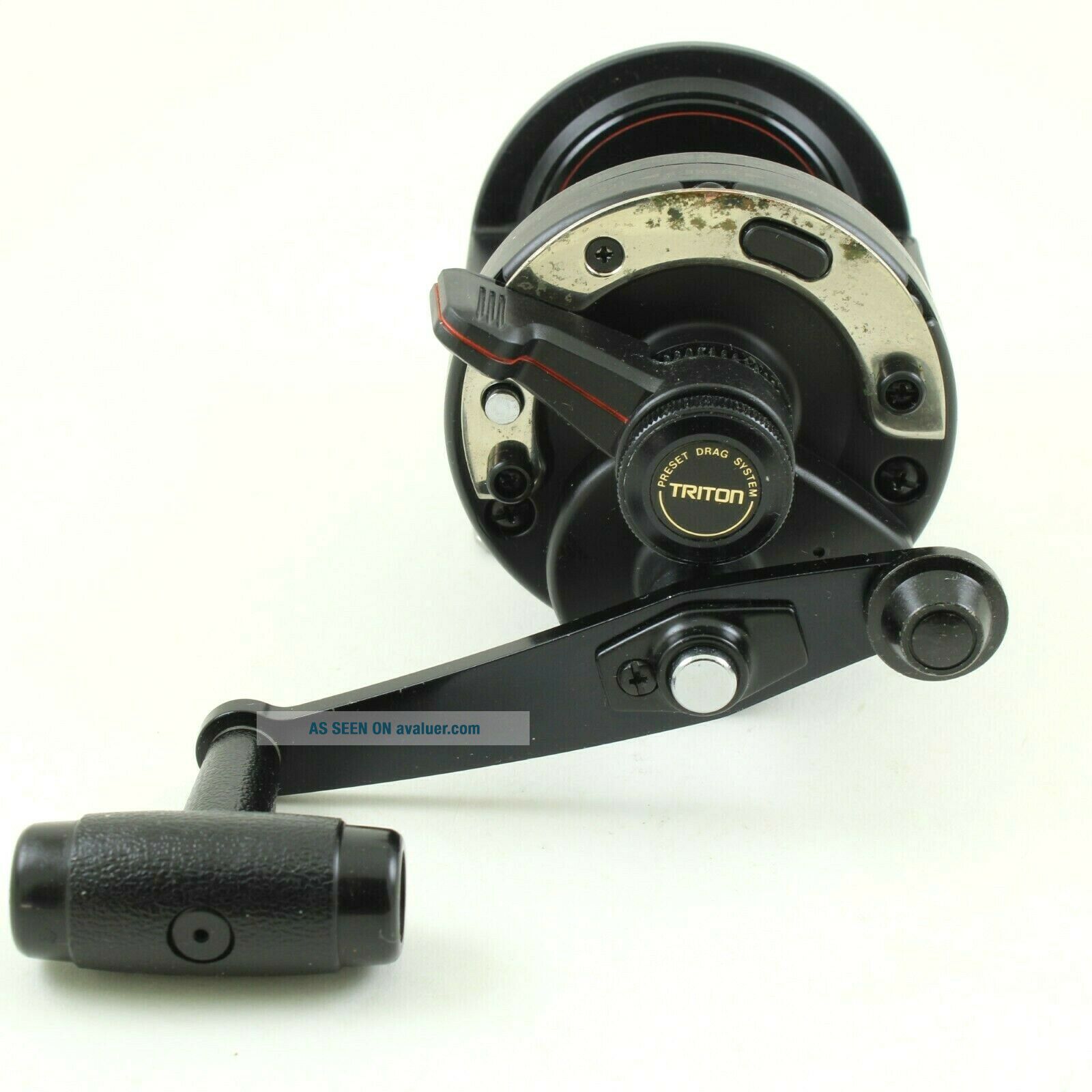 Rare Shimano TLD 10 Lever Drag Reel Casting Trolling Live Bait W/Clamp ...