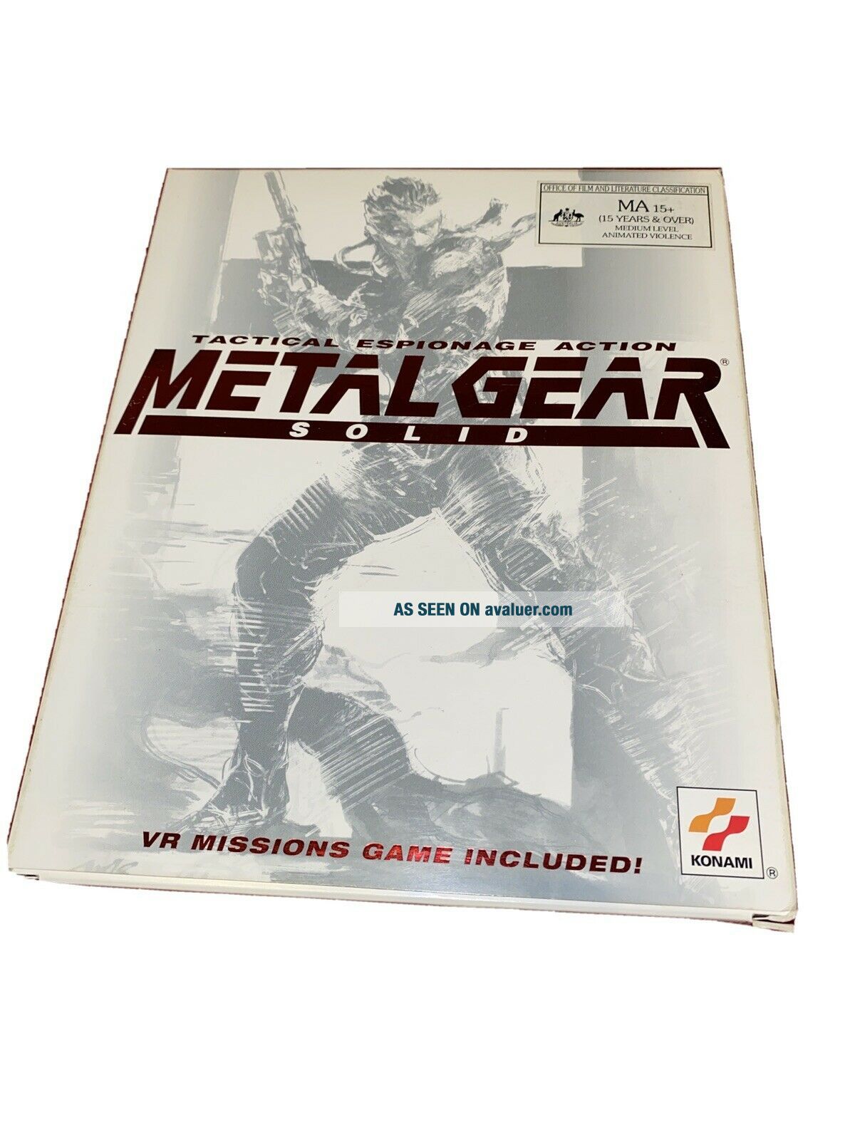 Metal Gear Solid PC Rare Big Box Edition Also Includes Metal Gear Solid ...
