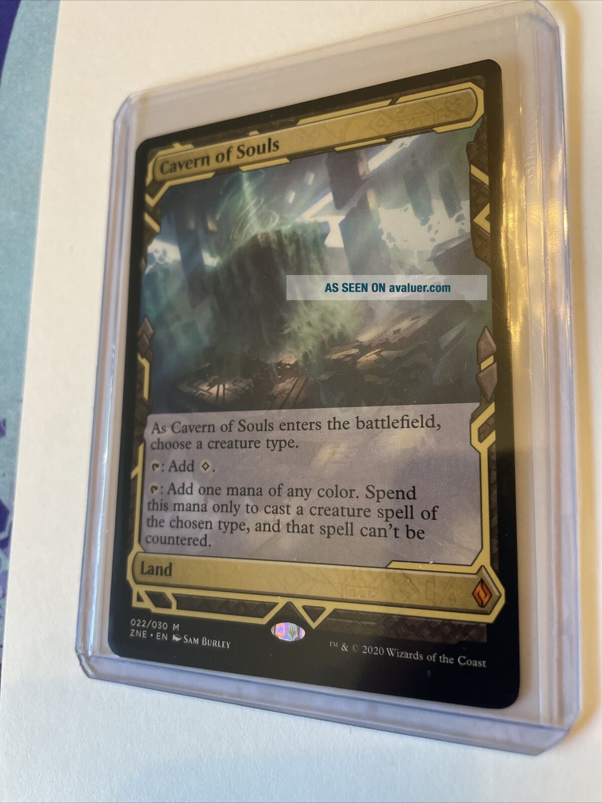 Cavern Of Souls [Eng] From Zendikar Rising Expeditions Mythic Rare Land ...