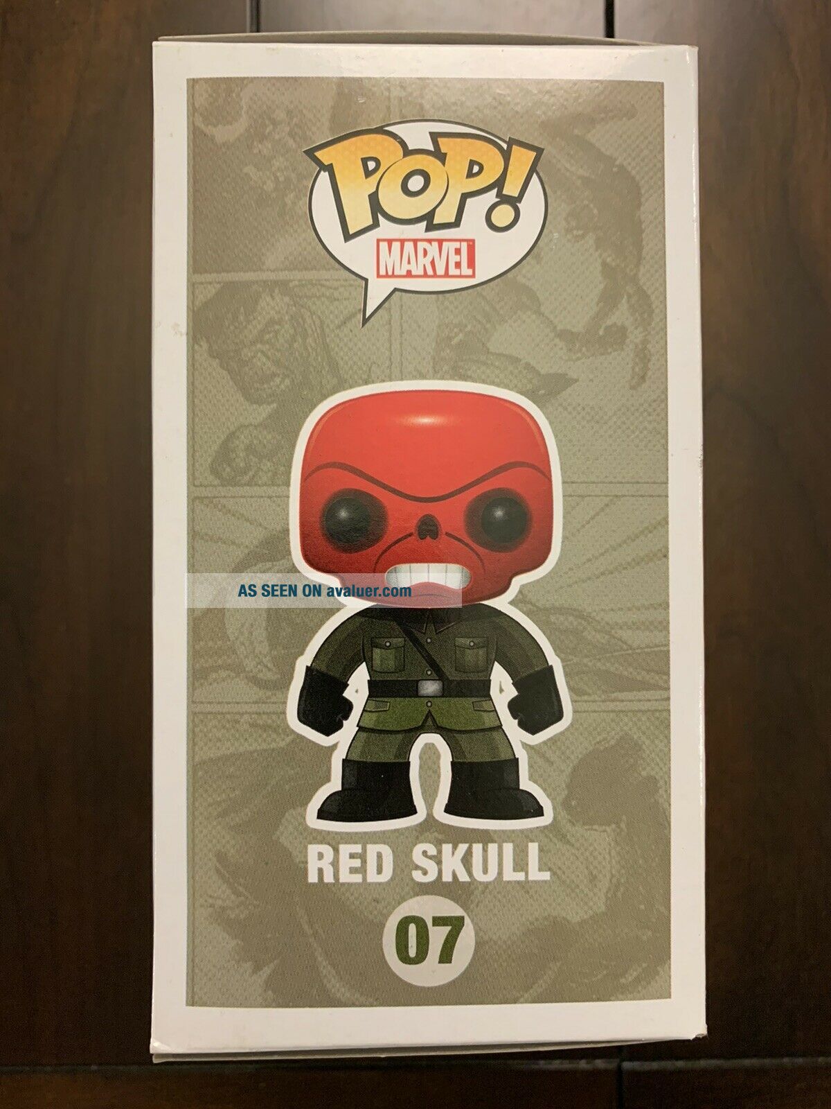 Funko Pop Marvel Universe Red Skull 07 Rare Vaulted Grail | #58446717