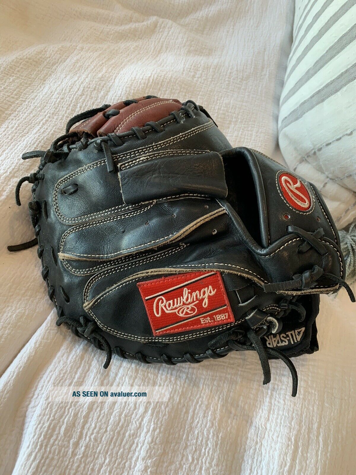 Rawlings Heart Of Hide Buster Posey Model Catchers Mitt Glove Rare ...