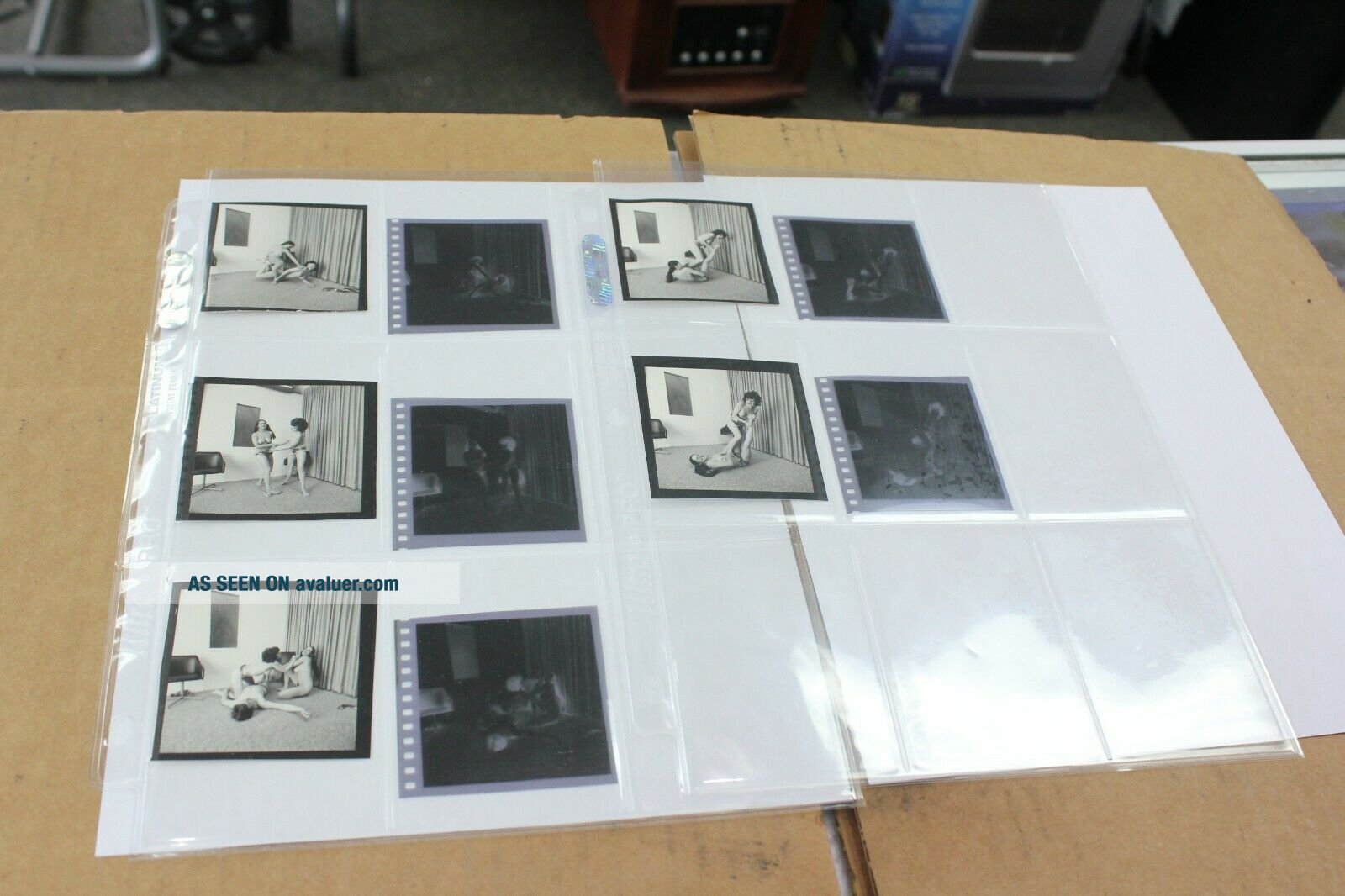 Rare Never Published Sports Review Apartment Wrestling Negatives (41 ...