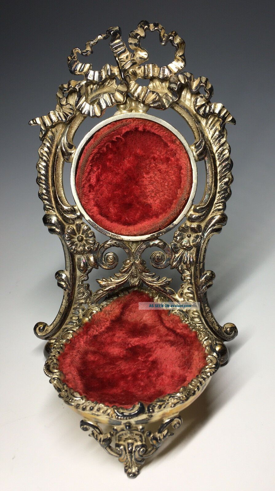 RARE Antique Victorian Meriden Quadruple Silver Plate Pocket Watch ...