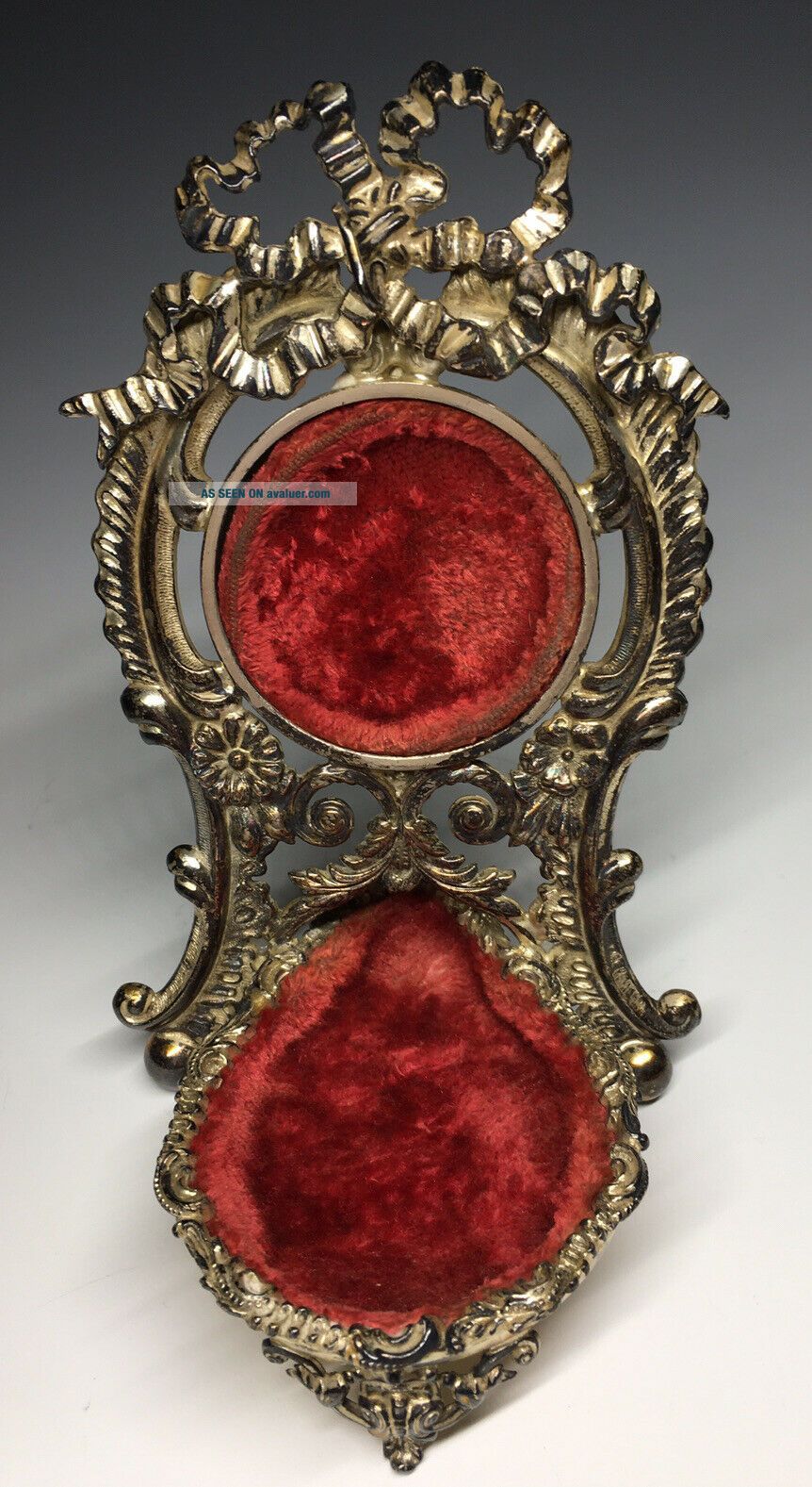 RARE Antique Victorian Meriden Quadruple Silver Plate Pocket Watch ...