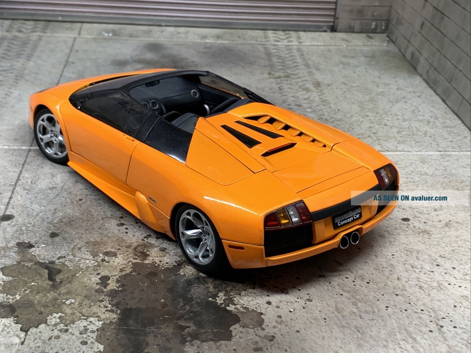 1:18 Scale Model By AutoArt Lamborghini Murcielago Concept Car In ...