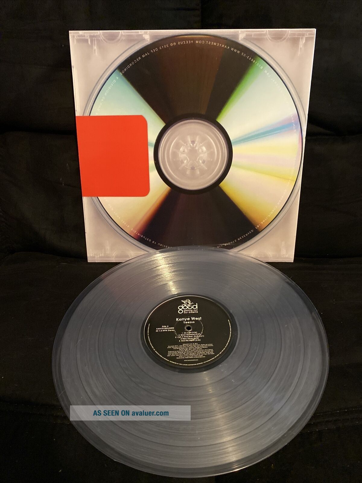 Kanye West - Yeezus - Vinyl Record Lp - Extremely Rare Limited Edition ...