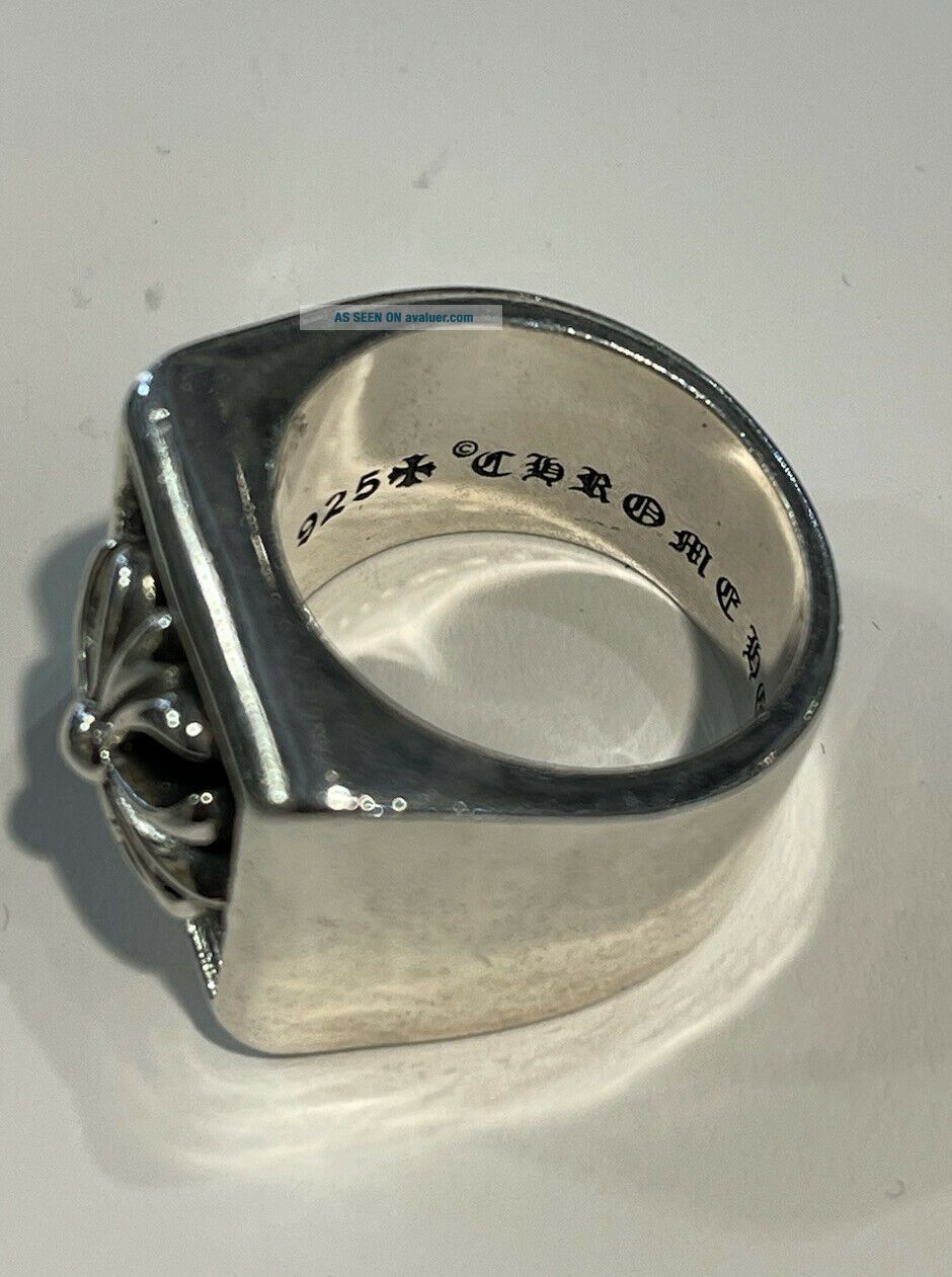Rare Authentic Chrome Hearts Sterling Silver Maltese Cross Openwork ...