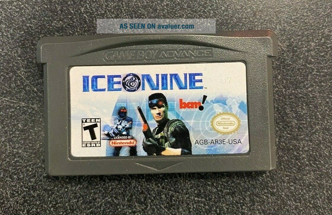 Ice Nine (Nintendo Game Boy Advance) (Rare) Cartridge ONLY | #58535082