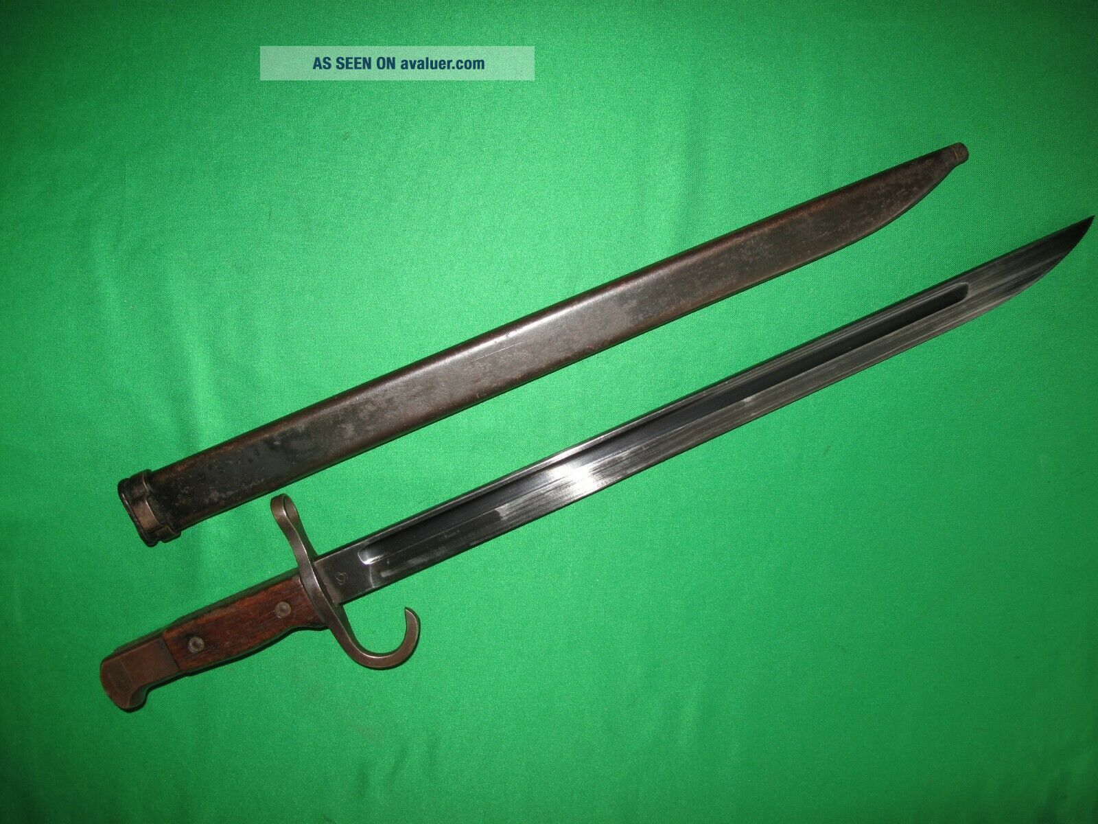 Very Rare Japanese WW2 Bayonet Special Wartime Inspection Mark | #58572116
