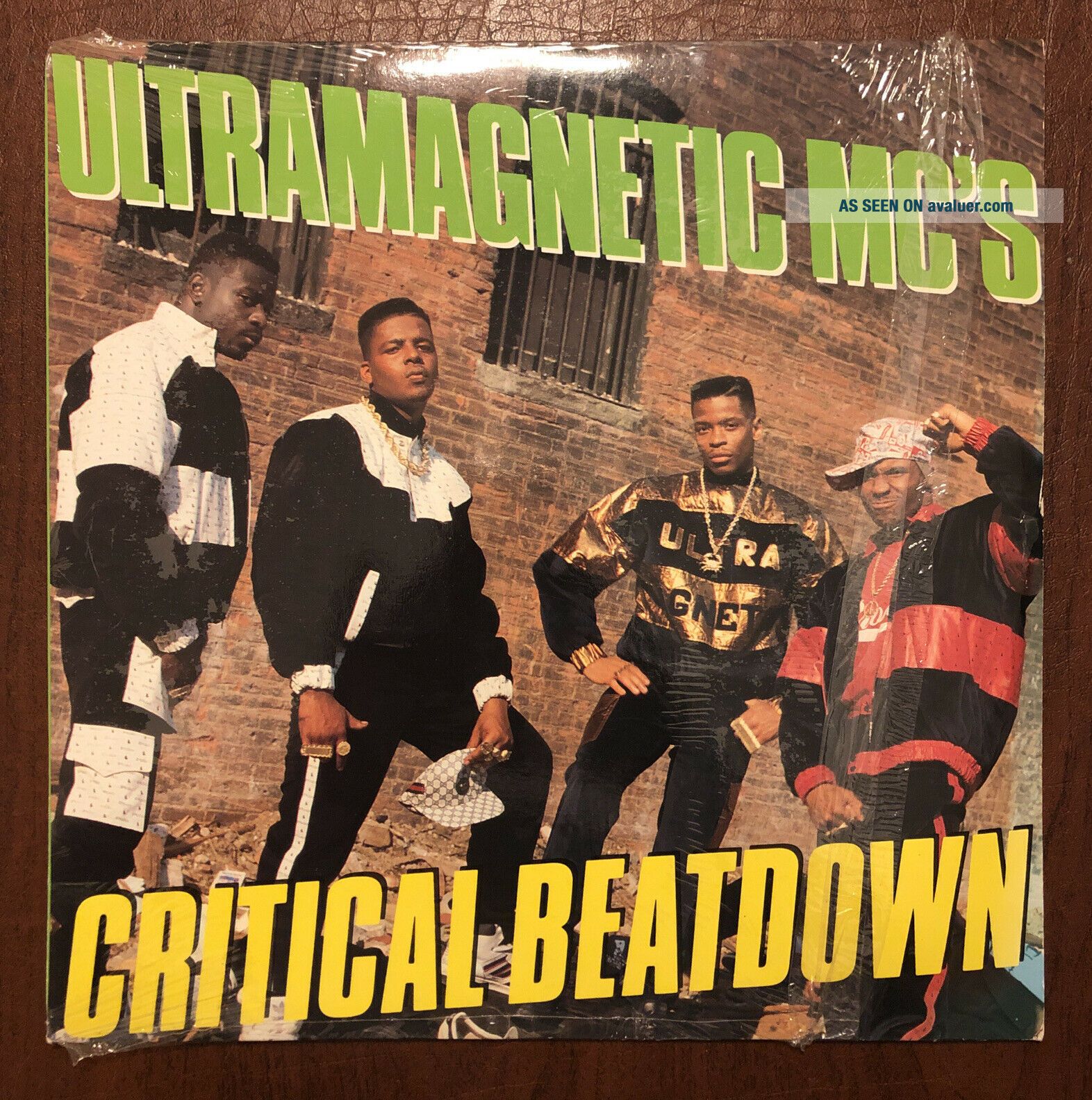 Rare ULTRAMAGNETIC MCs CRITICAL BEATDOWN VINYL LP 1988 Next Plateau ...