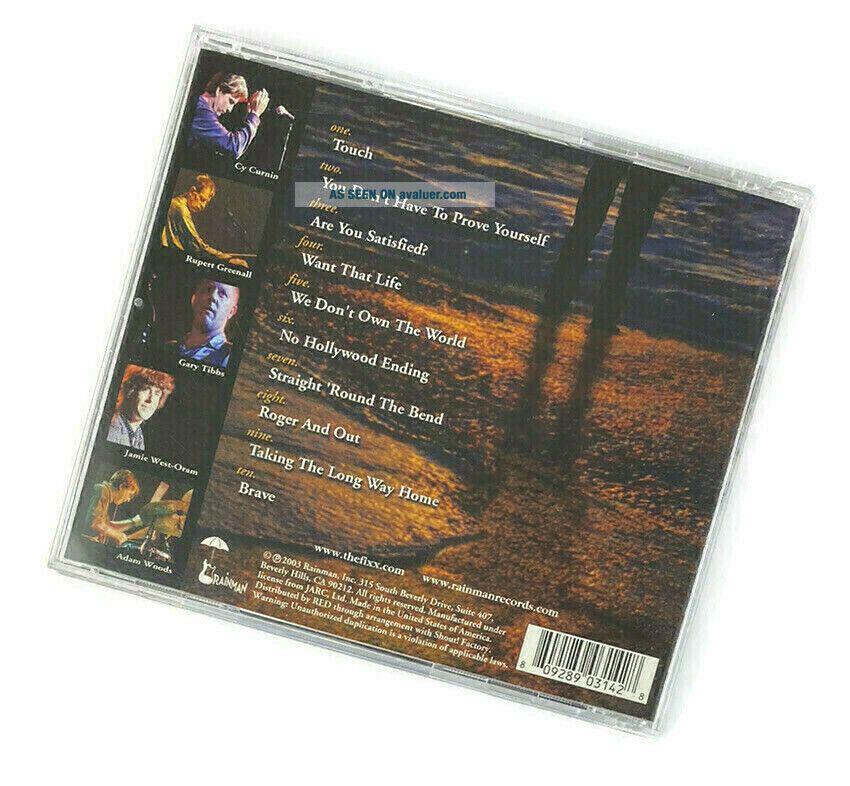 Want That Life By The Fixx (CD, 2003, Rainman) First Print Rare OOP ...