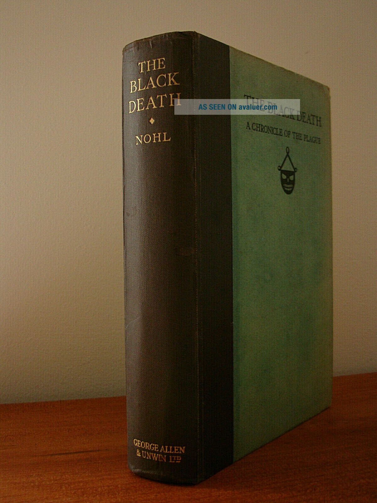 Rare 1926 BLACK DEATH THE PLAGUE By Nohl Hardcover Occult Witchcraft ...