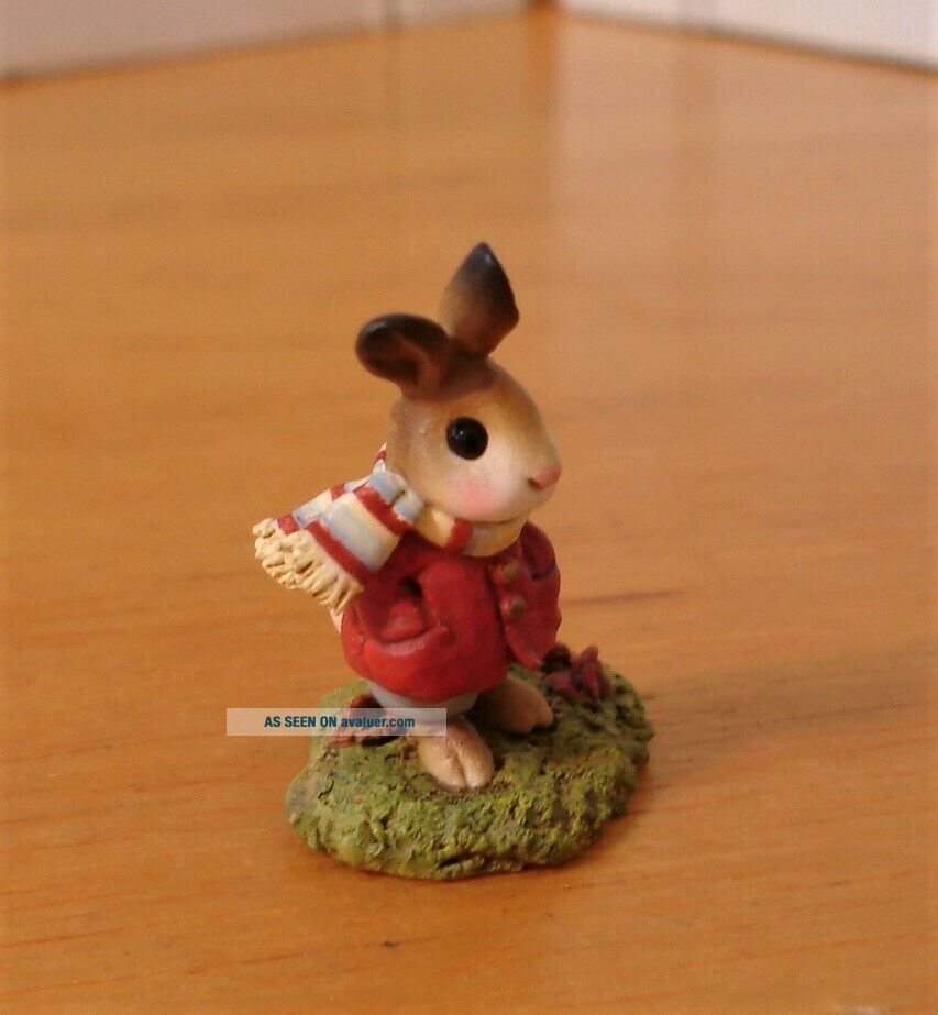 Rare Teaberry Meadow Bunny By Former Artist For Wee Forest Folk Karlee ...
