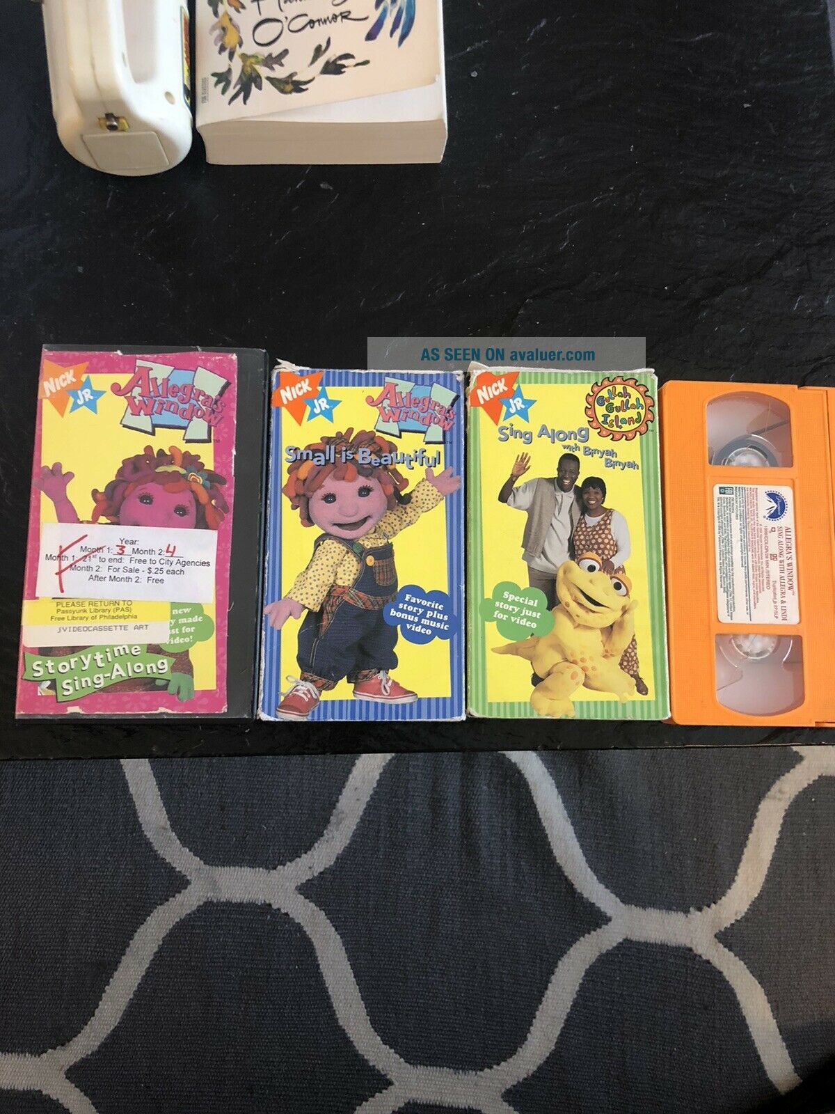 6 Rare Nick Jr VHS Tapes:Allegra’s Window Gullah Gullah Island, & Blue ...