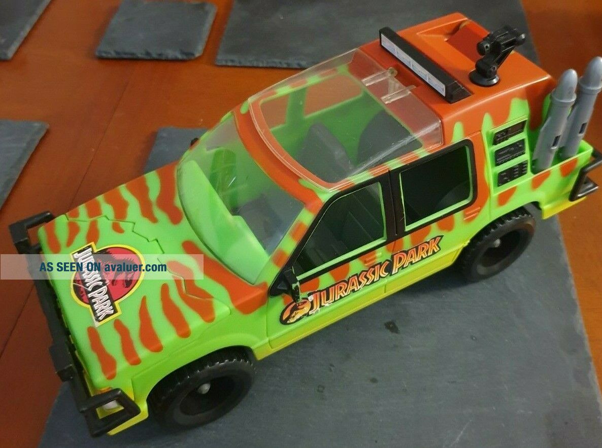 Rare KENNER Jurassic Park JUNGLE EXPLORER VEHICLE 1993 Dinosaur ...