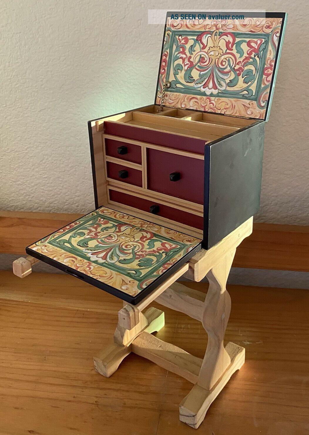 American Girl Josefina School Writing Desk And Stand Secret Compartment ...
