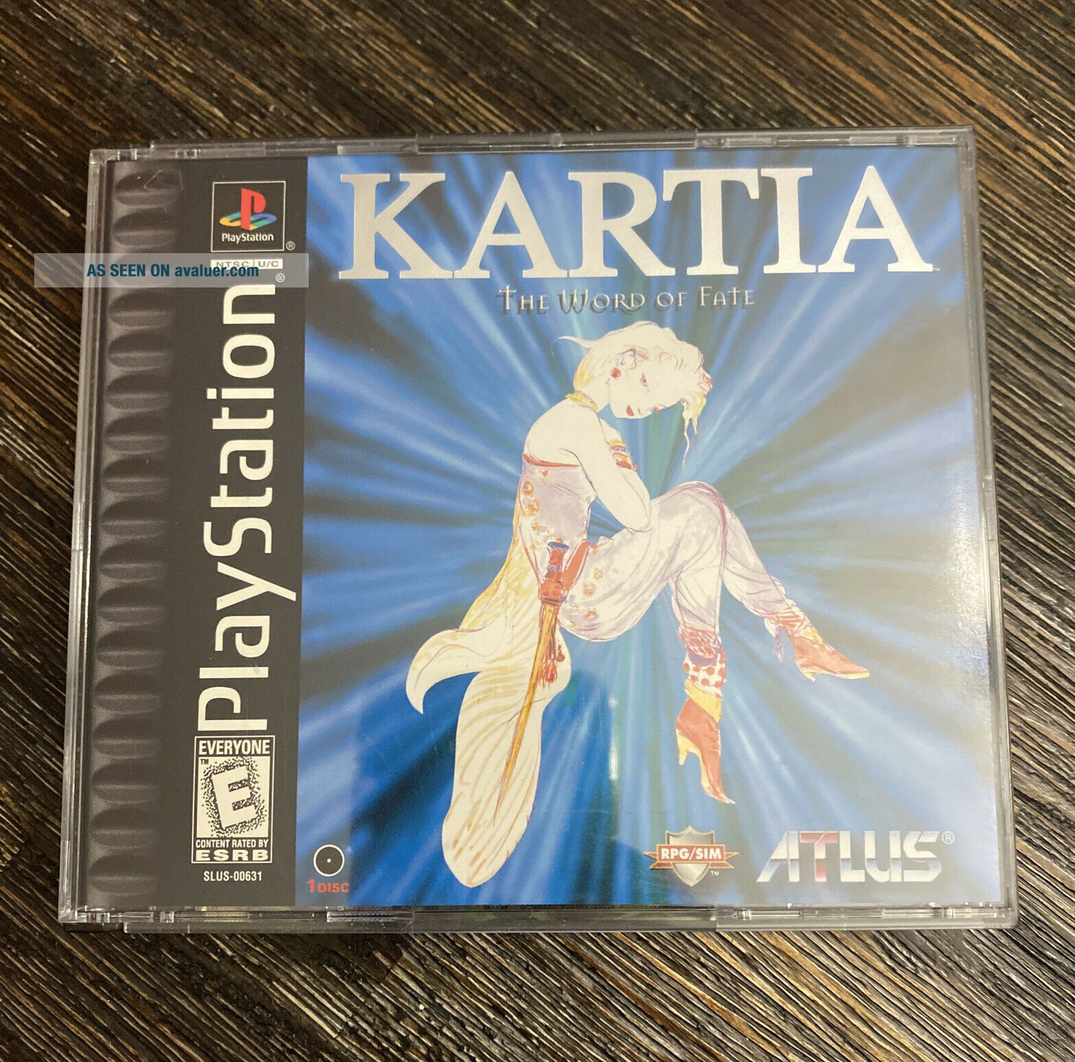 Kartia: The Word Of Fate (Sony PlayStation) RARE PS1 ATLUS RPG COMPLETE ...