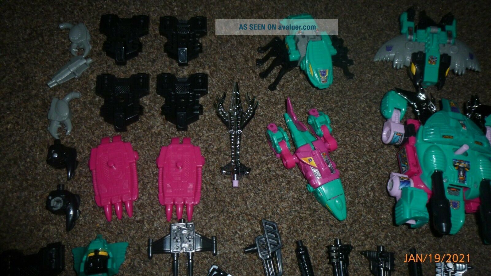 Transformers Generations G1 Reissue Combiner Piranacon Figure Complete ...