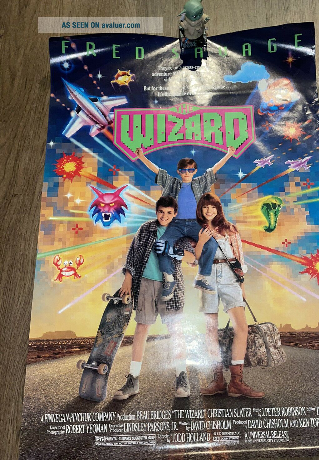 The Wizard 1989 Movie Poster Rare Vintage Fred Savage Video Game Film ...