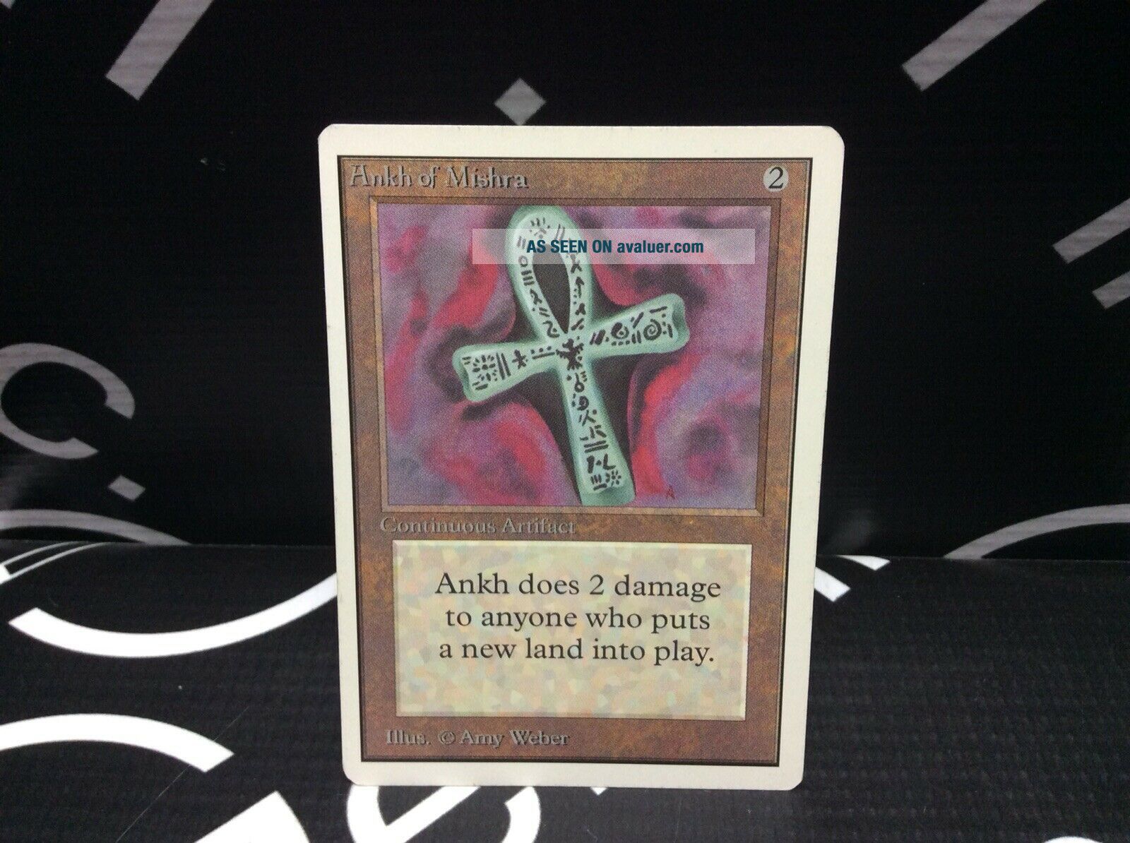 MTG Magic The Gathering Unlimited Edition Ankh Of Mishra U2 | #58709878