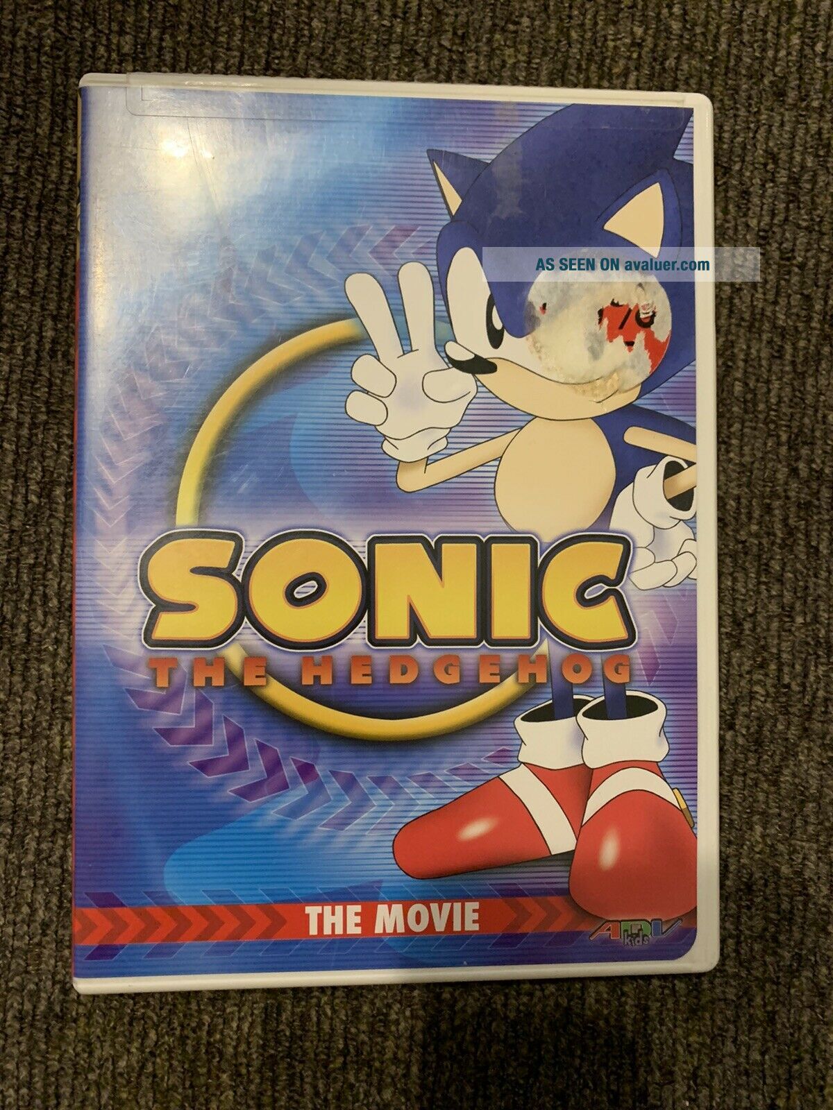 Sonic The Hedgehog: The Movie OVA Animated (DVD, 2004) RARE OOP ADV ...